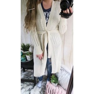 Sweaters | Nwt Endless Nights Open Knit Duster Cardigan | Poshmark